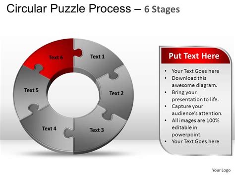 Components Circular Puzzle Process Powerpoint Slides And Ppt Templates PowerPoint