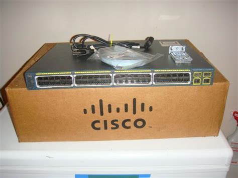 Cisco Ethernet Switch Ws C2960 48pst S Catalyst 2960 48 10 100 Poe Switch Network Switch