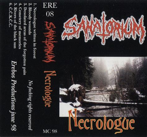 Sanatorium Necrologue Demo Reviews Album Of The Year