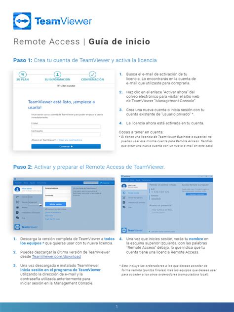 Remote Access Getting Started Guide Es Pdf Contraseña Informática