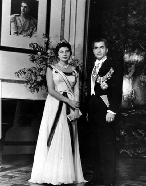 The Shah Andqueen Soraya Of Iran Iranian Women Fashion The Shah Of