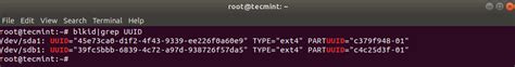 How To Change UUID Of Partition In Linux Filesystem