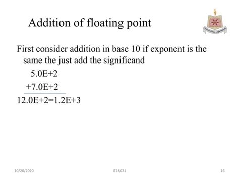 Ieee Floating Point Representation Pptx
