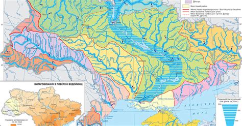 Практична робота № 7 Позначення на контурній карті назв найбільших річок озер водосховищ