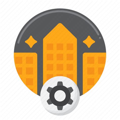 Infrastructure Architecture Building Apartment Icon Download On