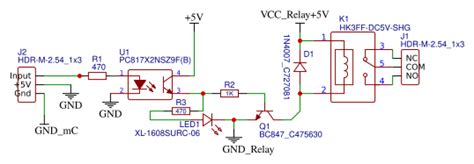 Pcb Opto Isolated Relay Resources Easyeda