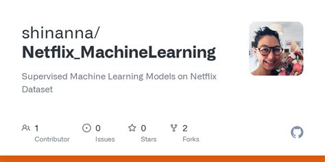Github Shinannanetflixmachinelearning Supervised Machine Learning
