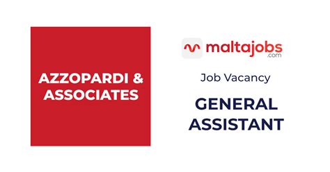 General Assistant Up To €975 Per Month Maltajobs
