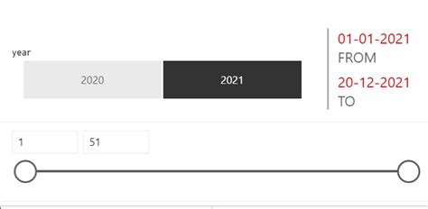 adjusting week slicer for range microsoft fabric community