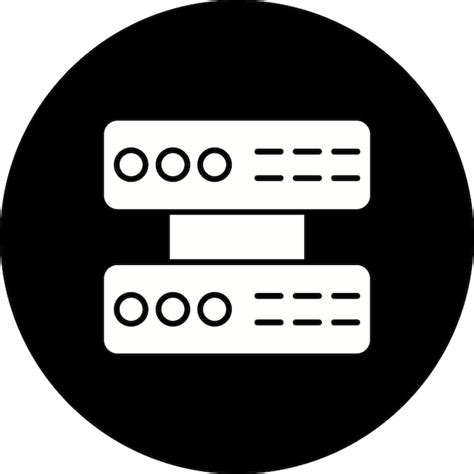 Premium Vector Server Icon