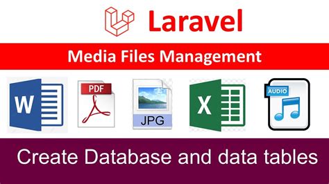 04create Database And Data Tables Laravel Youtube