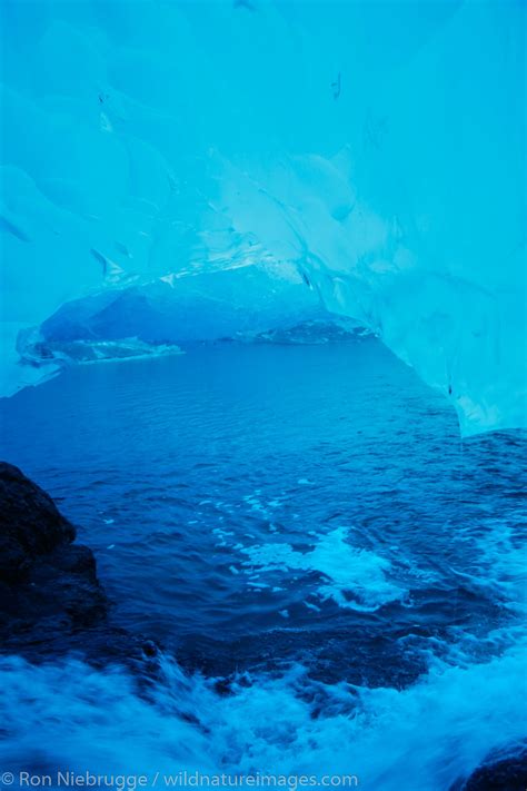Mendenhall Glacier Cave Photos By Ron Niebrugge