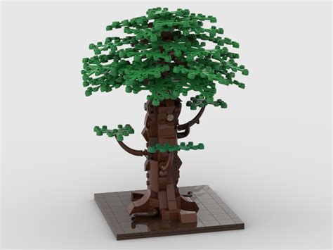 Lego Moc A Tree By Brickaskew Rebrickable Build With Lego