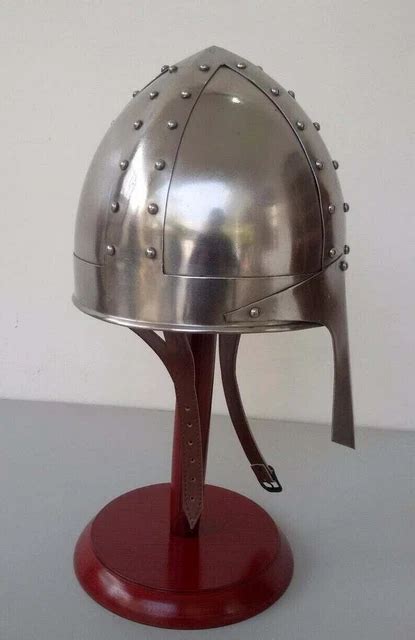 Viking Saxon Nasal Helmet Christmas T Medieval Norman Replica Armor