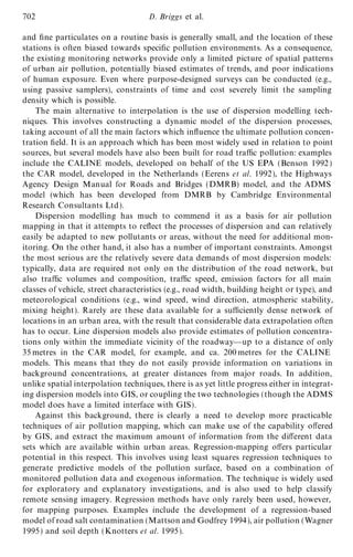 Mapping Urban Air Pollution Using Gis A Regression Based Approach Pdf