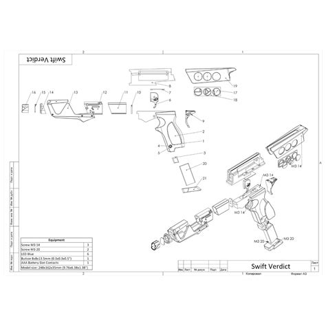 Swift Verdict Destiny 2 Stl Obj Cad Commercial Use 3d Model By Makerlab