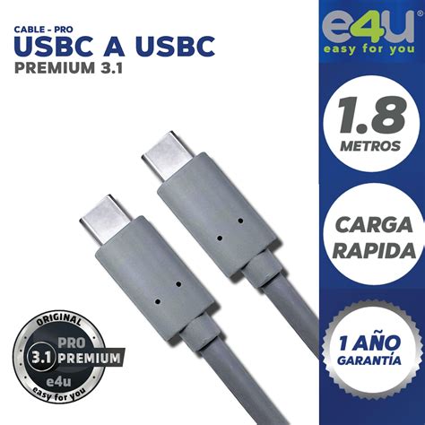 Utlimo Lanzamiento Cable Pro Premium Usbc A Usbc 3 1 2 Correas De