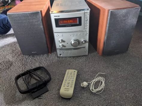 Sony Micro Hi Fi Component System Cmt Cpx11 £20 00 Picclick Uk