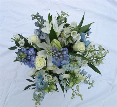 Blue Delphinium Bouquet
