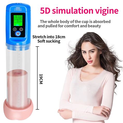 Electric Penis Pump Sex Toys For Men Usb Charging Automatic Penis Ext