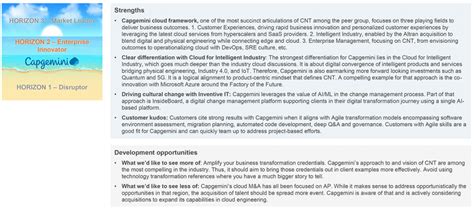 Capgemini Cloud Native Transformation Services Capabilities HFS Research