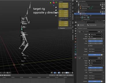 Target Armature Copy Rotation Result Opposite Y Axis Direction