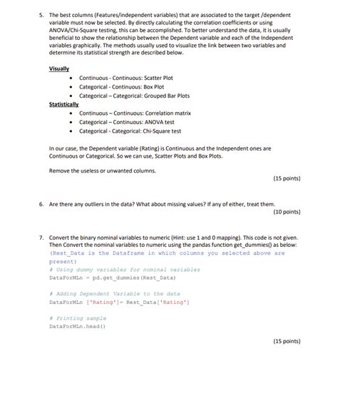 Solved 3 Do Some Basic Data Exploration E G Using