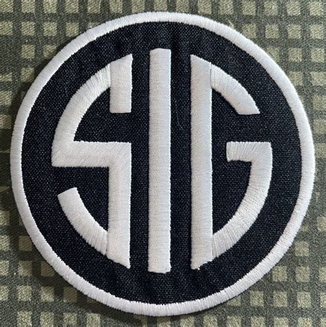 Sig Sauer Logo Patch Decal Patch Co