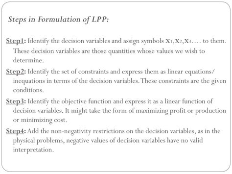 Ppt Introduction To Linear Programming Basics And Application Powerpoint Presentation Id