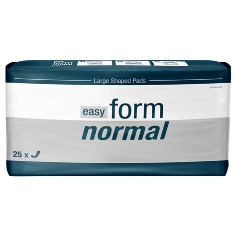 Forma Care Easy Form Normal 1260ml 25 Pack Large Incontinence Pads