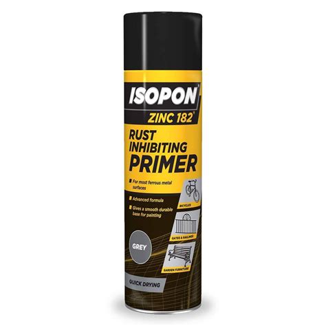 UPOL Zinc Rust Inhibiting Primer Aerosol Davids Isopon SprayWare