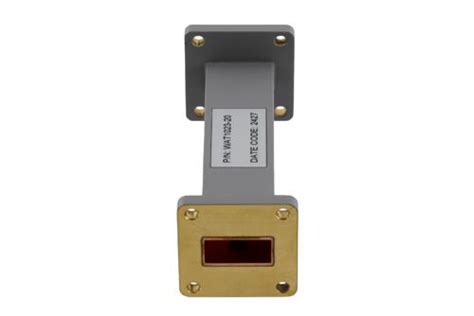 Wr 90 Waveguide Fixed Attenuator 20 Db From 8 2 Ghz To 12 4 Ghz Ug 39 U Square Cover Flange