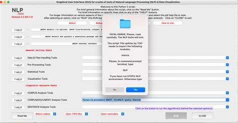 Error When Opening Parsers Gui · Issue 1253 · Nlp Suitenlp Suite · Github