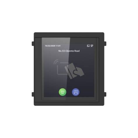 Hikvision Ds Kd Tdm 2nd Gen Intercom Touch Display Module Security Wholesalers