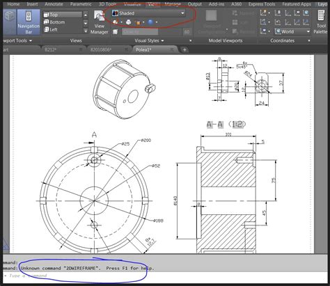 shaded visual style enabled in layout mode autodesk community