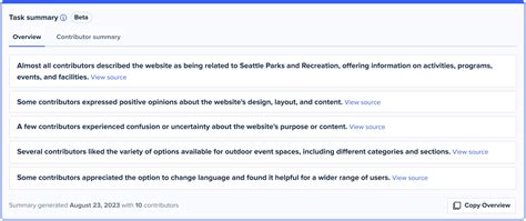 ai insight summary knowledge base home