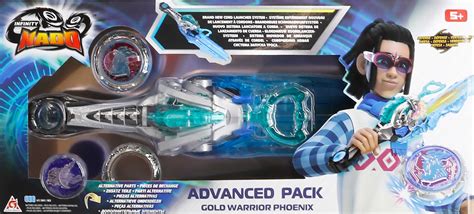 Волчок Auldey Infinity Nado VI серія Advanced Pack Gold Warrior Phoenix ...