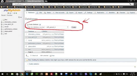 hướng dẫn import database trong phpmyadmin trungquandev