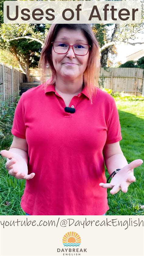 Advanced Uses Of After Daybreak English