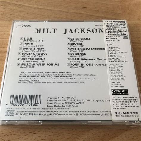 日本代購代標第一品牌【樂淘letao】－【帯付cd】ミルト・ジャクソン／milt Jackson