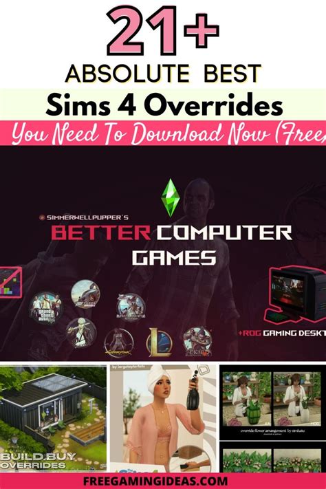 21 Sims 4 Overrides For Personalizing Your Game Sims 4 Default