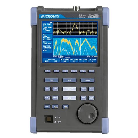 Handheld Spectrum Analyzer Signal Analyzer Products Lineup MICRONIX English