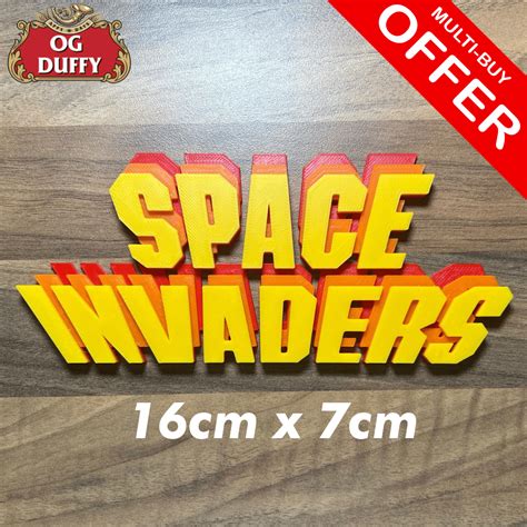 Space Invaders Logo Ogduffy