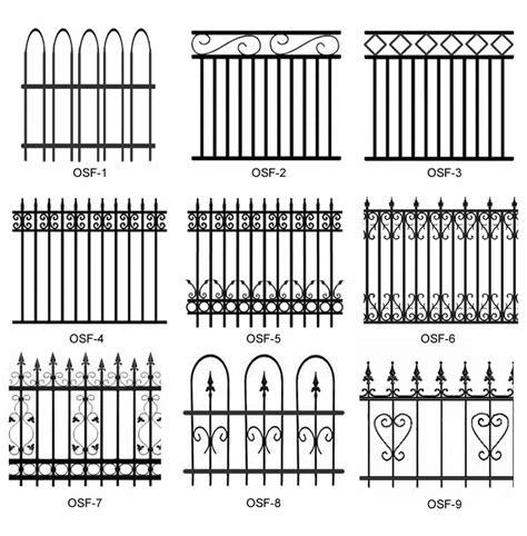Ornamental Fence Materials