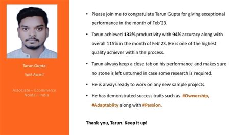 Tarun Gupta On Linkedin Feeling Great To Got 7th Award As Global Trade Complience Expert