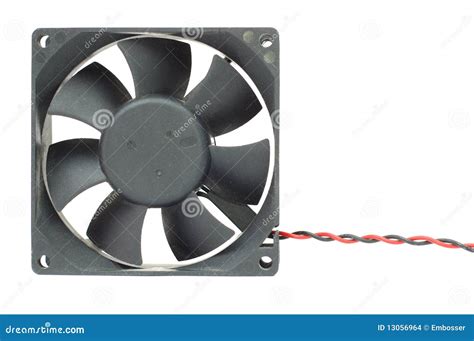Computer Cooler Fan Stock Photo Image Of Plug Electrical