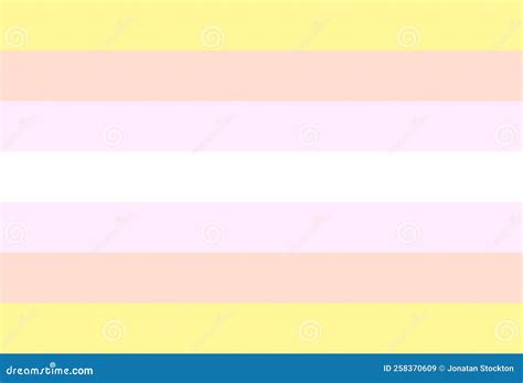 Pangender Flag Illustration Lgbtq Community Stock Illustration
