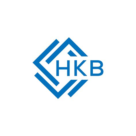 Hkb Letter Logo Design On White Background Hkb Creative Circle Letter Logo Concept Hkb Letter