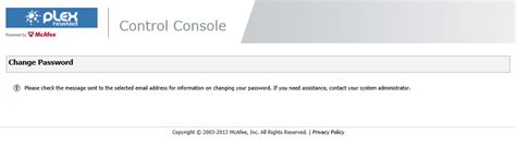 How To Sign In To The Mcafee Control Console Knowledgebase