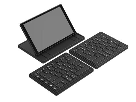tetra ergonomic split keyboard with touchscreen 9gag
